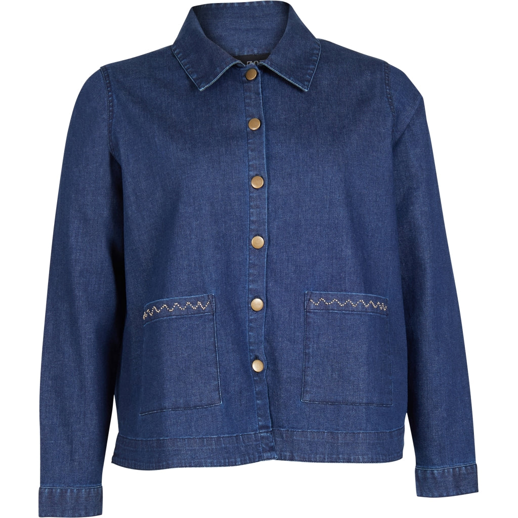 PENNY JACKET - Dark Denim – zoey.dk